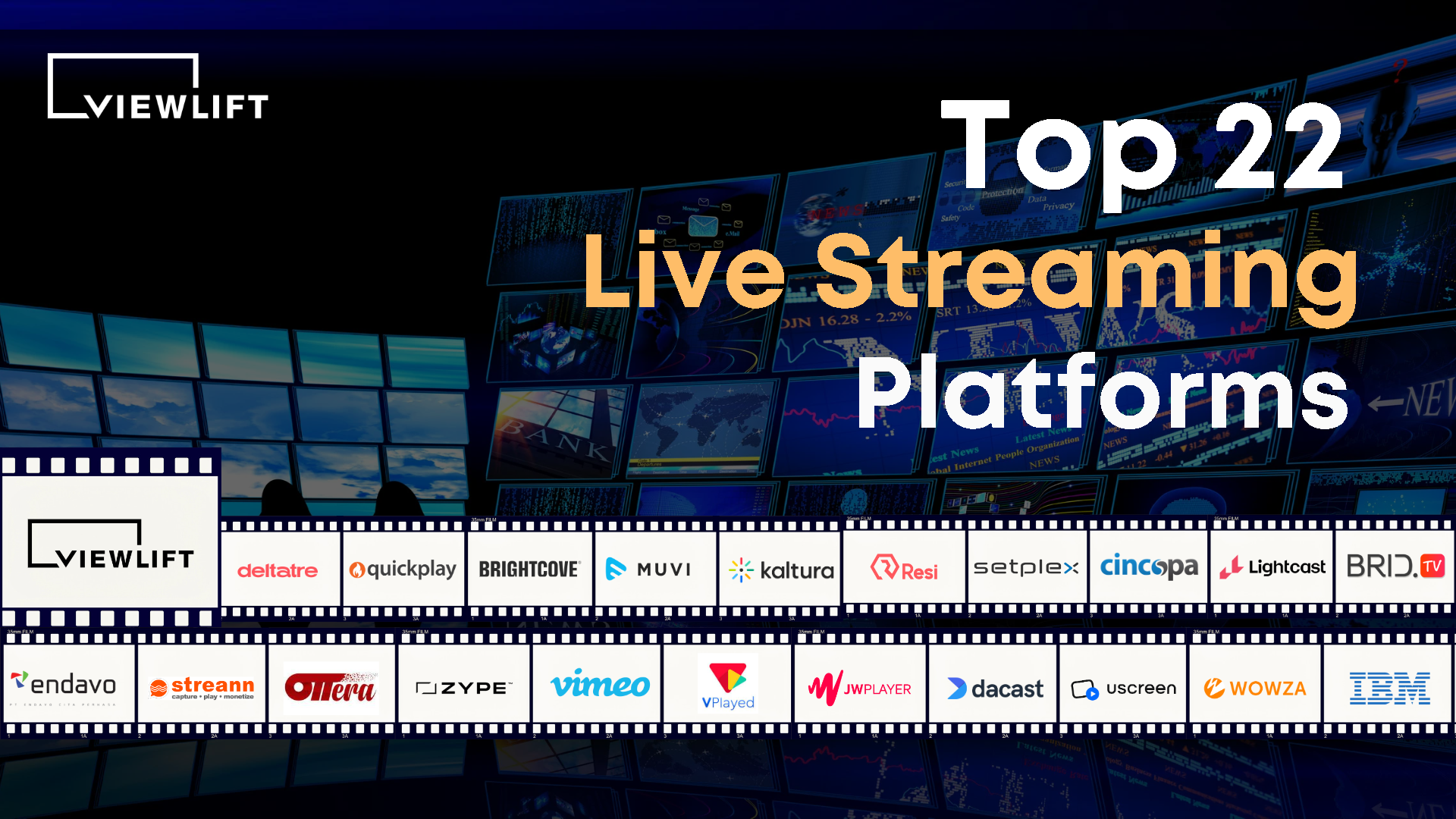 Top 22 Live Streaming Platforms: A Guide for Content Owners